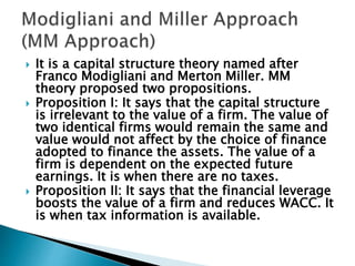 Capital Structure | PPTX