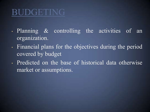 Financial management activities | PPT