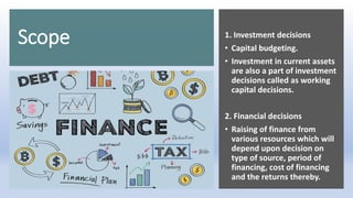 Financial management and its scope | PPT