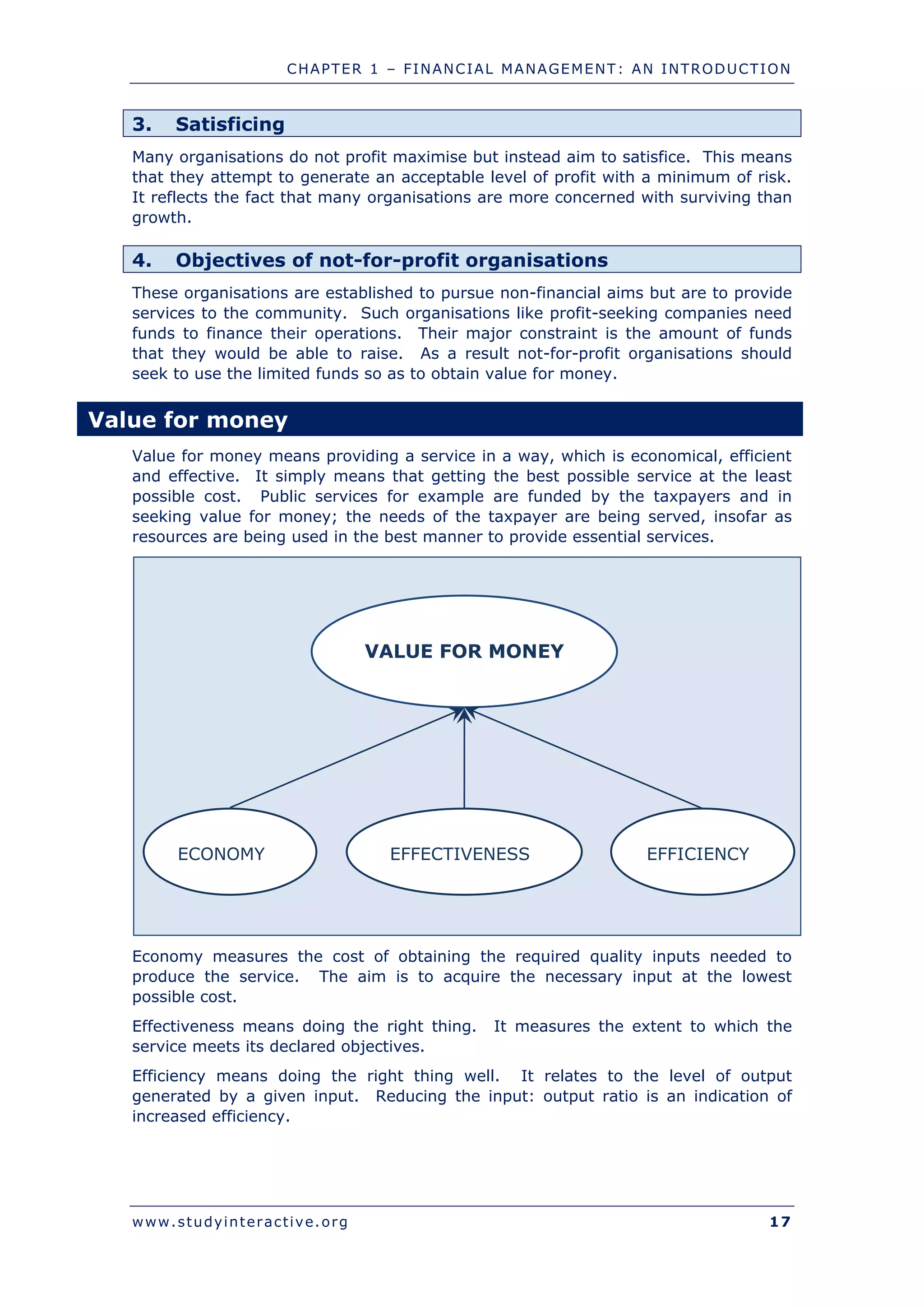 Financial_Management_Class_Notes.pdf | Business Accounting & Finance ...