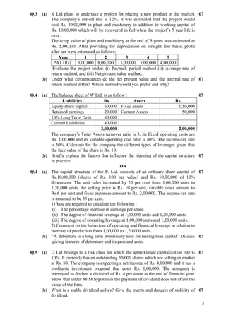 Financial management dec. 2011 | PDF