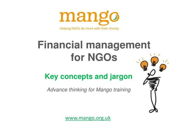 Financial Management For NGOs | PDF