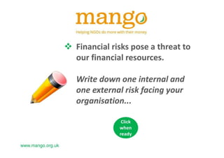 Financial Management For NGOs | PDF