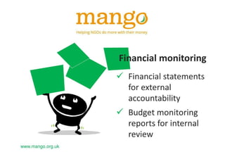 Financial Management For NGOs | PDF
