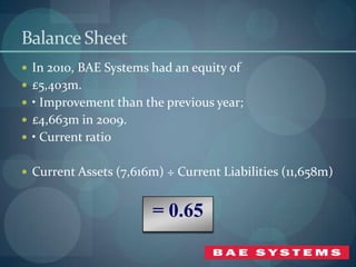 Financial management function bae system plc | PPT