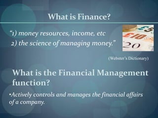 Financial management function bae system plc | PPT