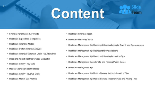 Financial Management In Healthcare Powerpoint Presentation Slides | PDF ...