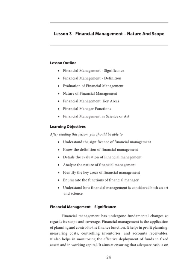 Financial management notes pdf | PDF | Stocks and Bonds | Personal ...