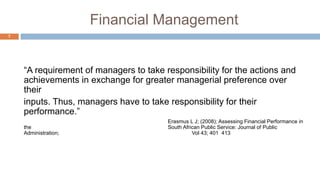 Financial management, school leadership, similarties and dis ...