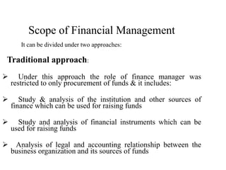Financial management unit 1 | PPTX