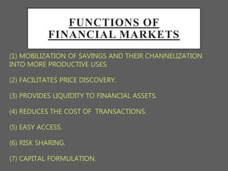 Function Of Financial Market