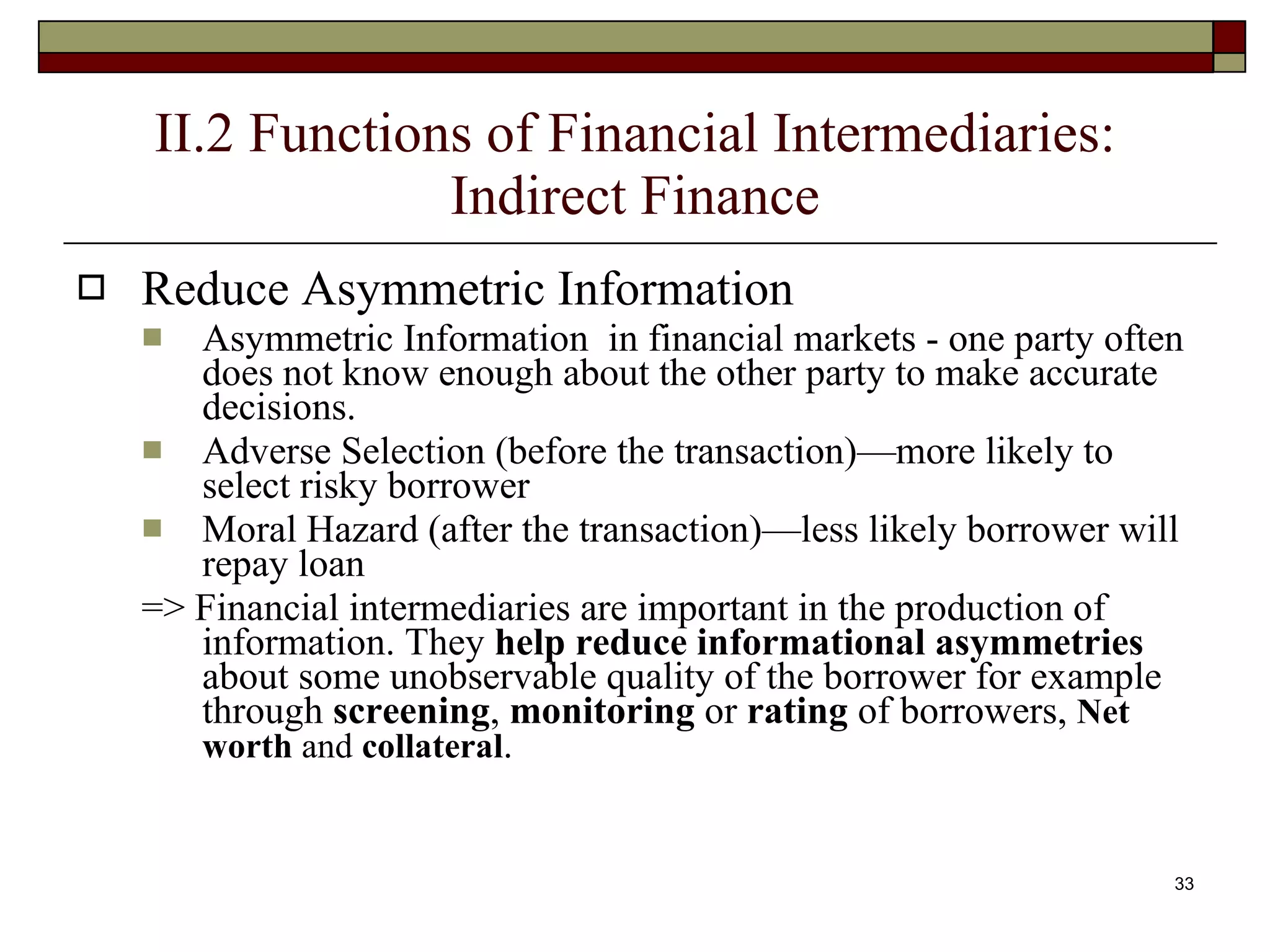 Financial market and institutions | PPT