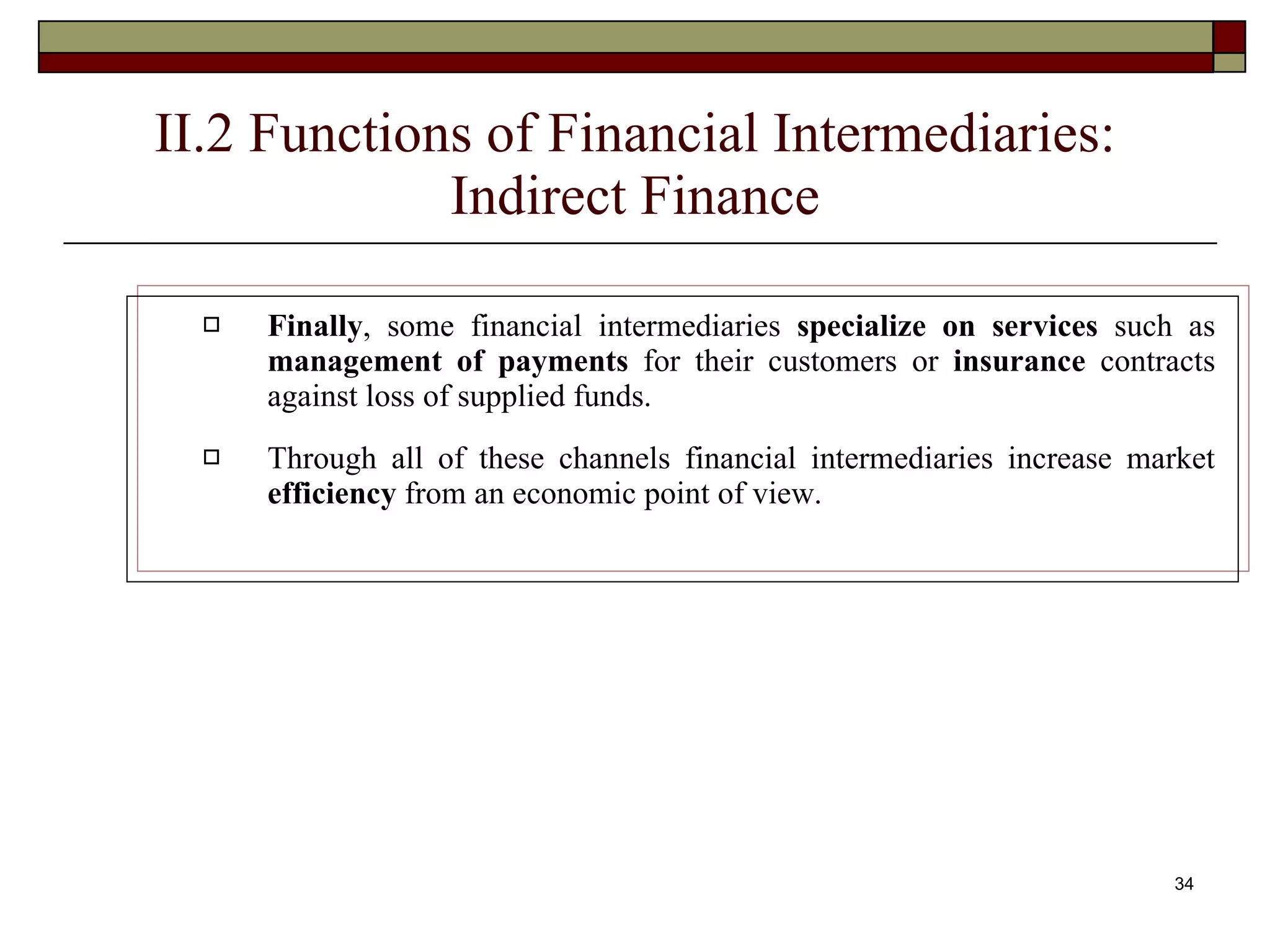 Financial market and institutions | PPT