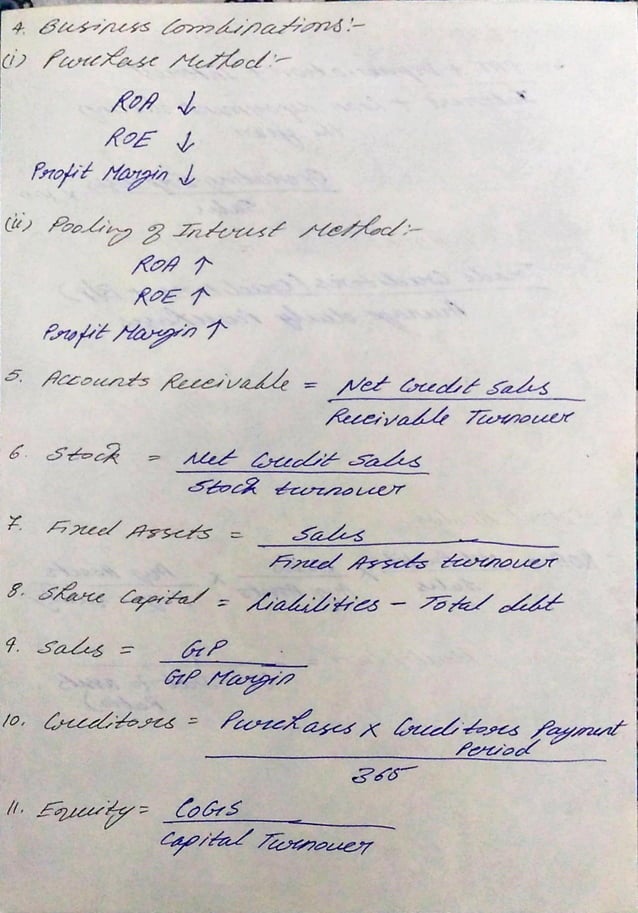 Financial market formulas | PDF