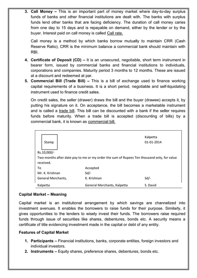 FINANCIAL MARKET NOTES.pdf | Stocks and Bonds | Personal Investing