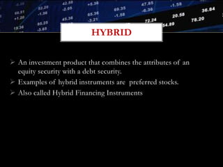 Financial markets | PPTX | Stocks and Bonds | Personal Investing
