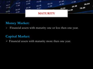 Financial markets | PPTX | Stocks and Bonds | Personal Investing