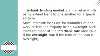 Financial markets | PPTX