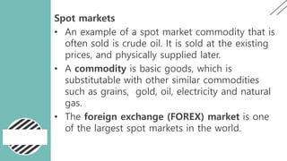 Financial markets | PPTX