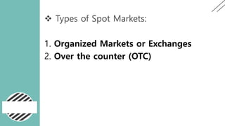 Financial markets | PPTX