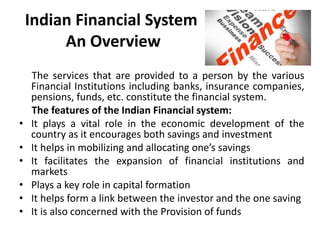 Indian Financial System | PPTX