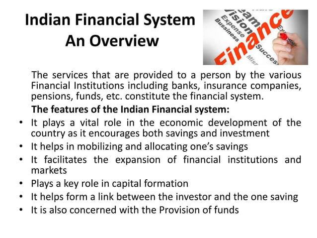 Indian Financial System | PPT