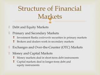 Financial Markets & Trading - Introduction | PPT | Free Download