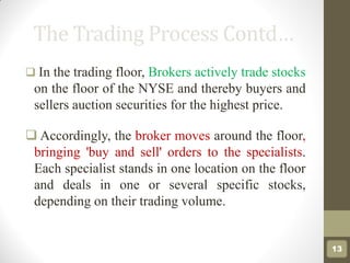 The New York Stock Exchange | PDF