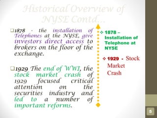 The New York Stock Exchange | PDF