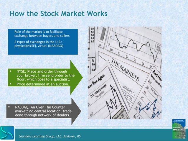Financial Markets Overview | PPT | Stocks and Bonds | Personal Investing