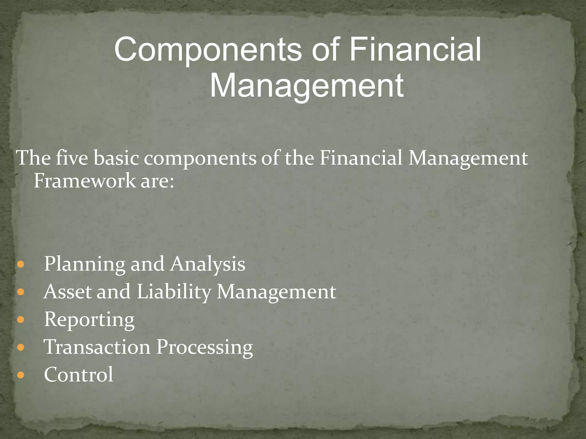 Financial management | PPTX