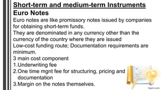 Financial mkt instruments | PPTX