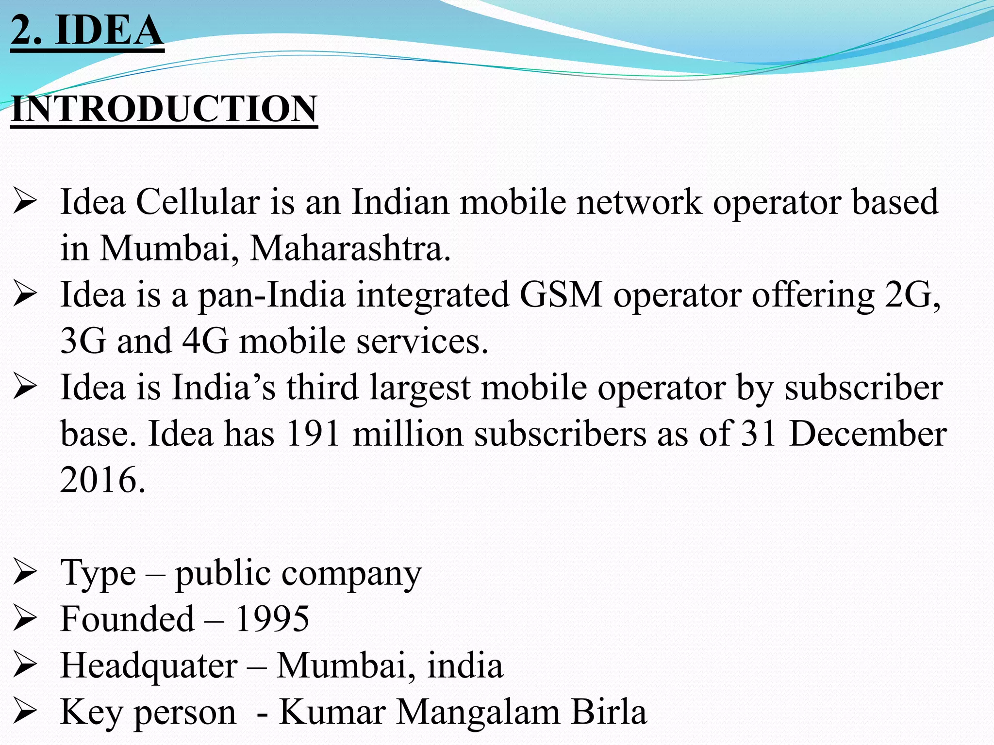 Capital structure of telecommunication company | PPT