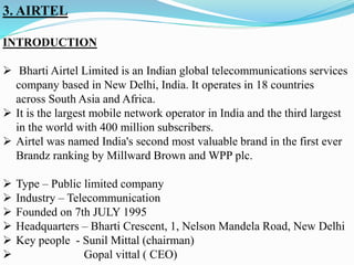 Capital structure of telecommunication company | PPT