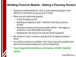 Financial Modeling - CMU - Compton 10-10-18.ppt