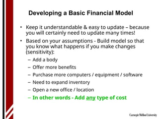 Financial Modeling - CMU - Compton 10-10-18.ppt