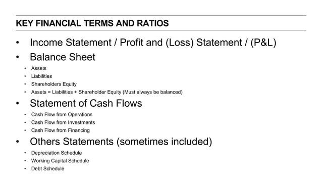 Introduction to Financial modeling | PPTX
