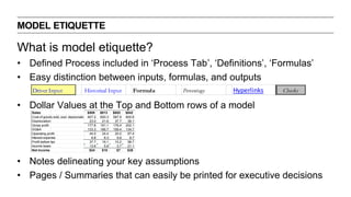 Introduction to Financial modeling | PPTX