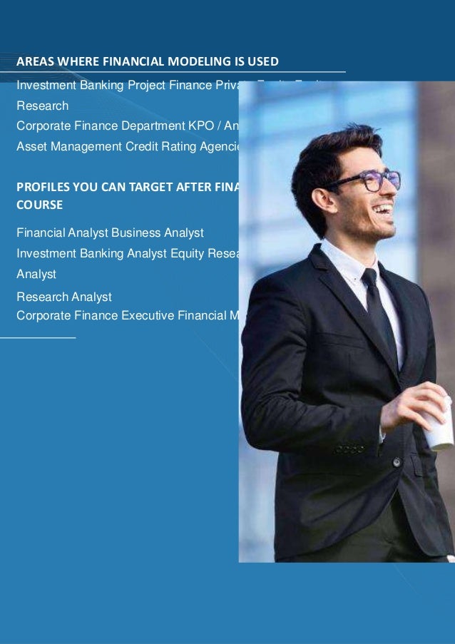 Financial Modeling Course In India (CFI FM Course Brochure) | PDF