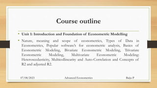 Basic concepts related to Financial modelling | PPT