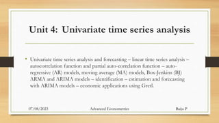 Basic concepts related to Financial modelling | PPT