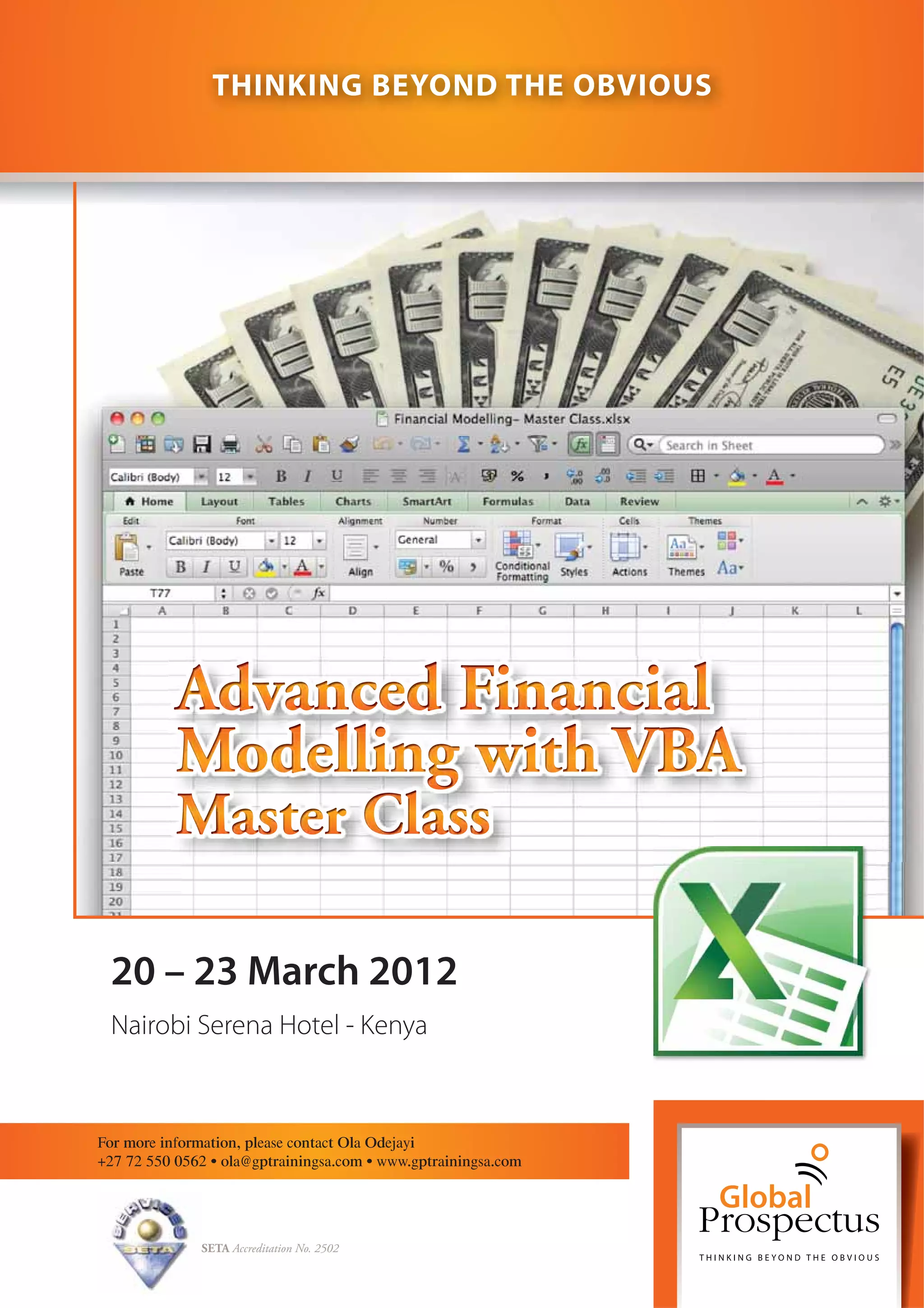 Financial Modelling with VBA Master Class | PDF