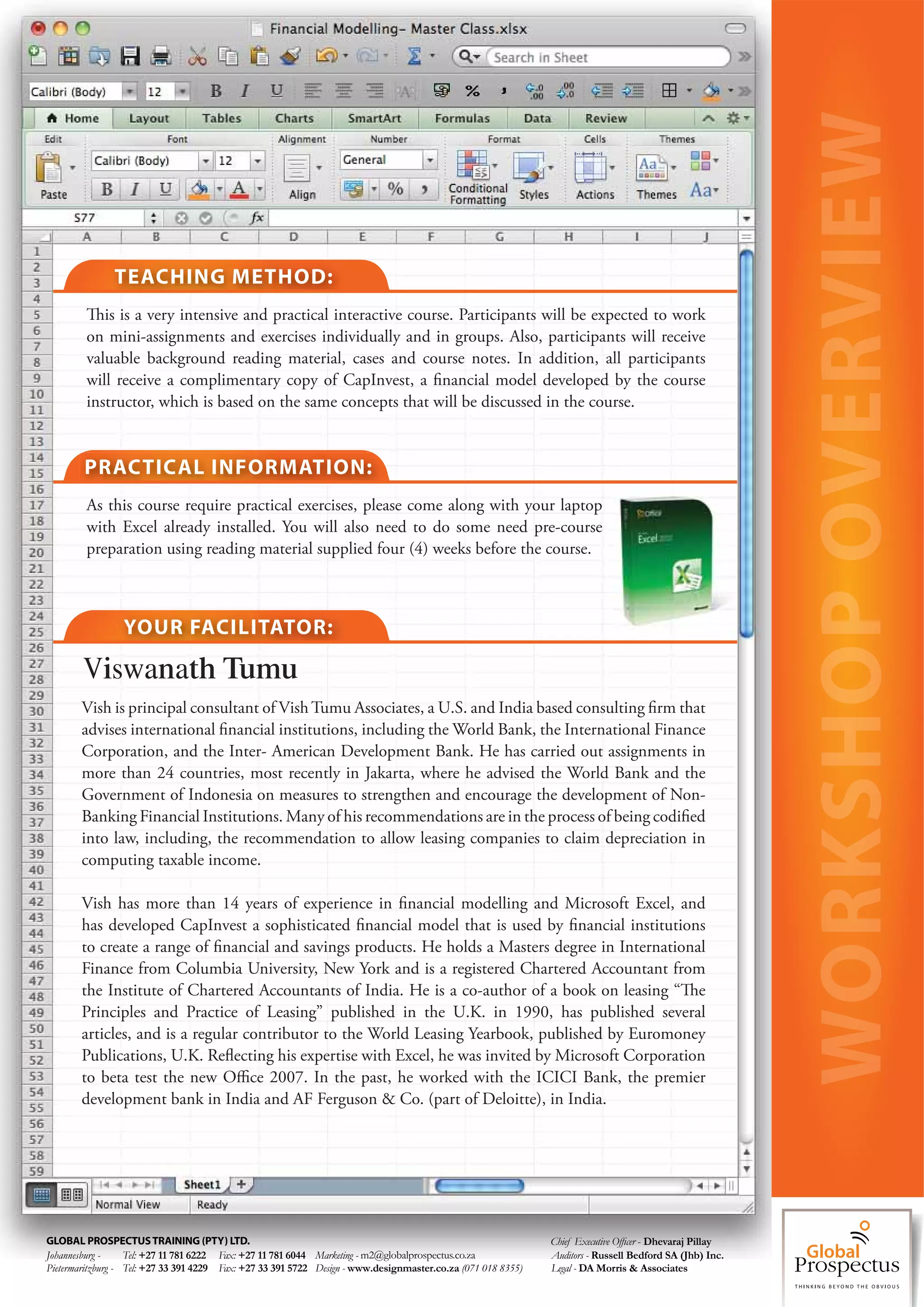 Financial Modelling with VBA Master Class | PDF