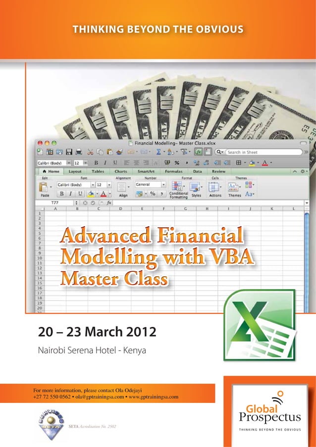Financial Modelling with VBA Master Class | PDF