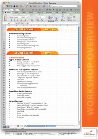 Financial Modelling with VBA Master Class | PDF