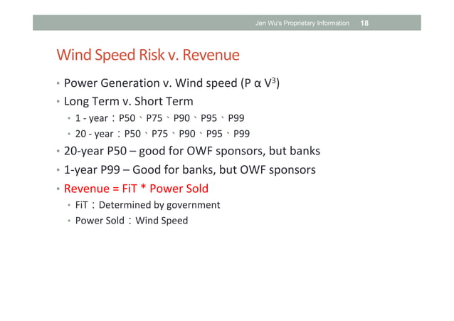 Financial modelling for offshore wind farm project v3 english | PDF