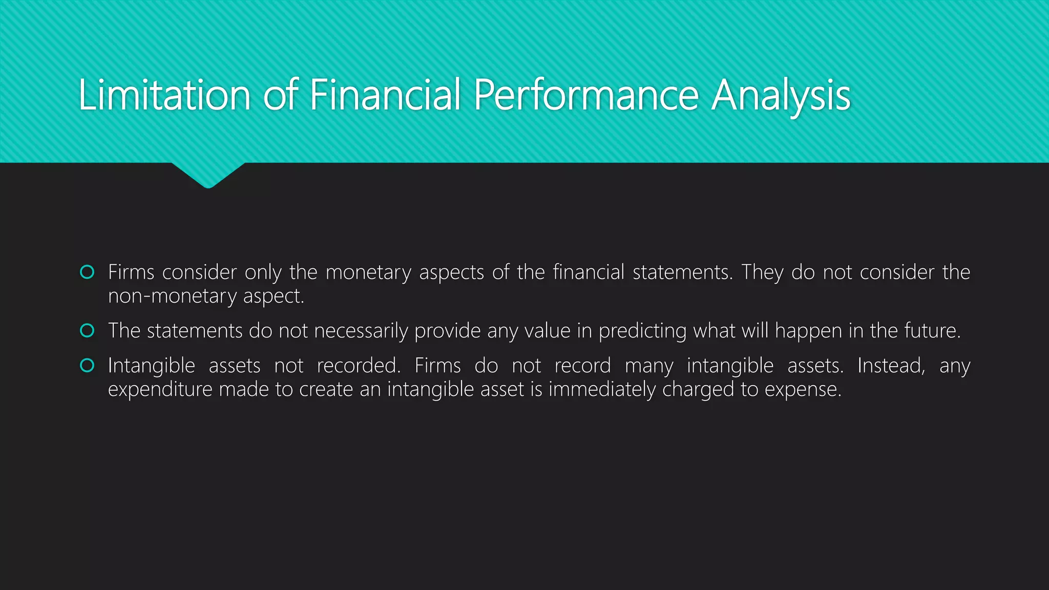 Financial performance analysis | PPTX