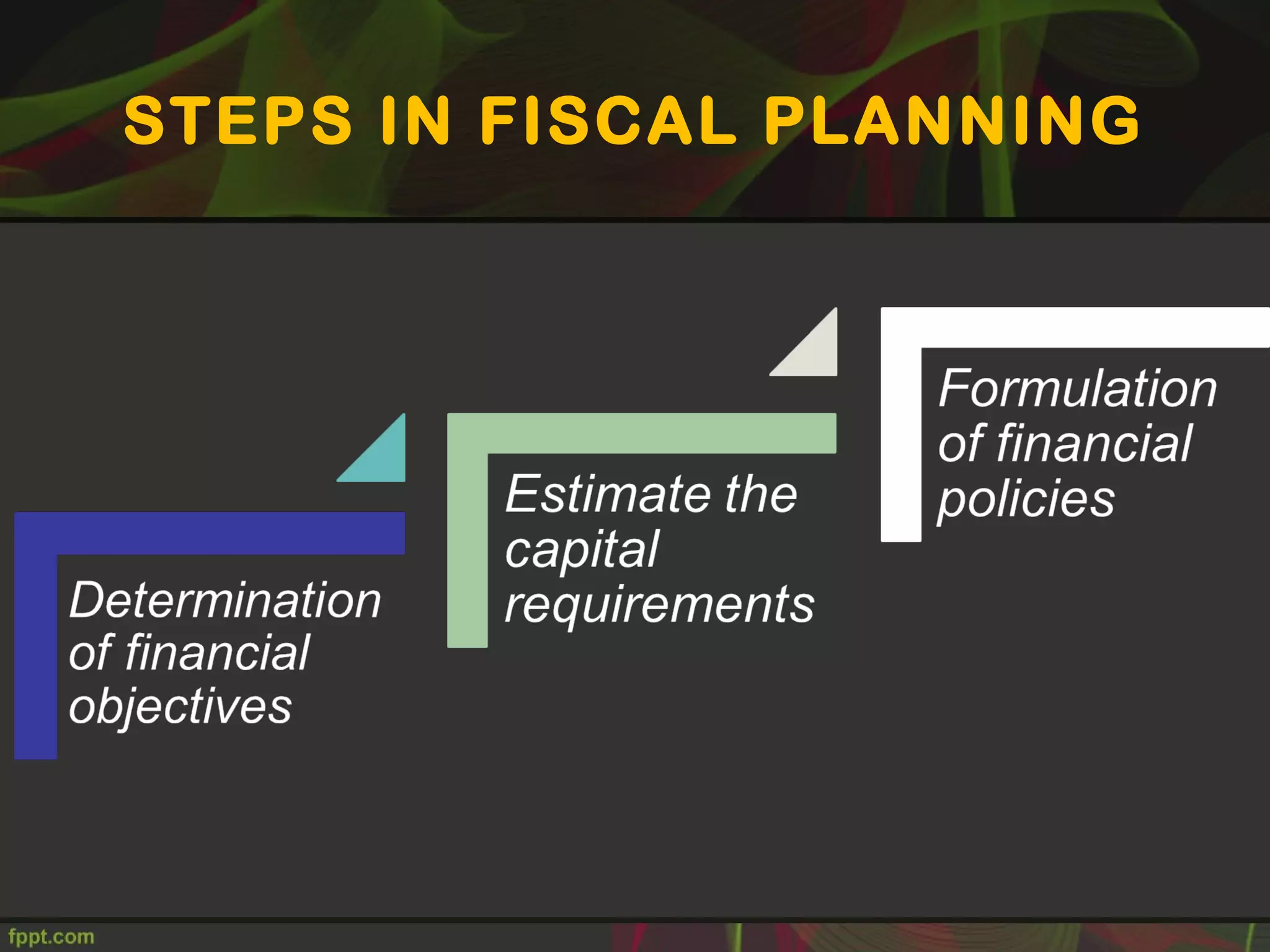 fiscal & Financial planning | PPT