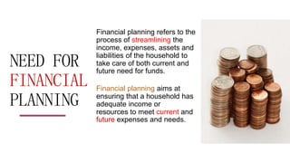 FINANCIAL PLANNING need for financial planning | PPTX | Stocks and ...