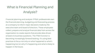 Financial Planning & Analysis (FP&A) - Practices, Roles ...